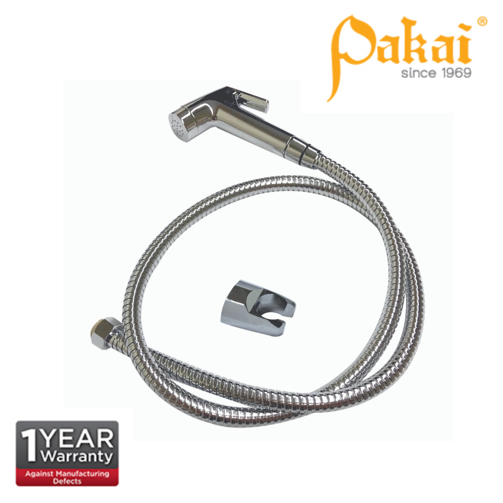 Pakai Chrome Plated ABS Grand Hand Bidet Spray Hand Bidet