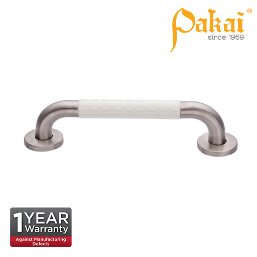 Wall Mount Center Nylon Covered Straight Grab Bar