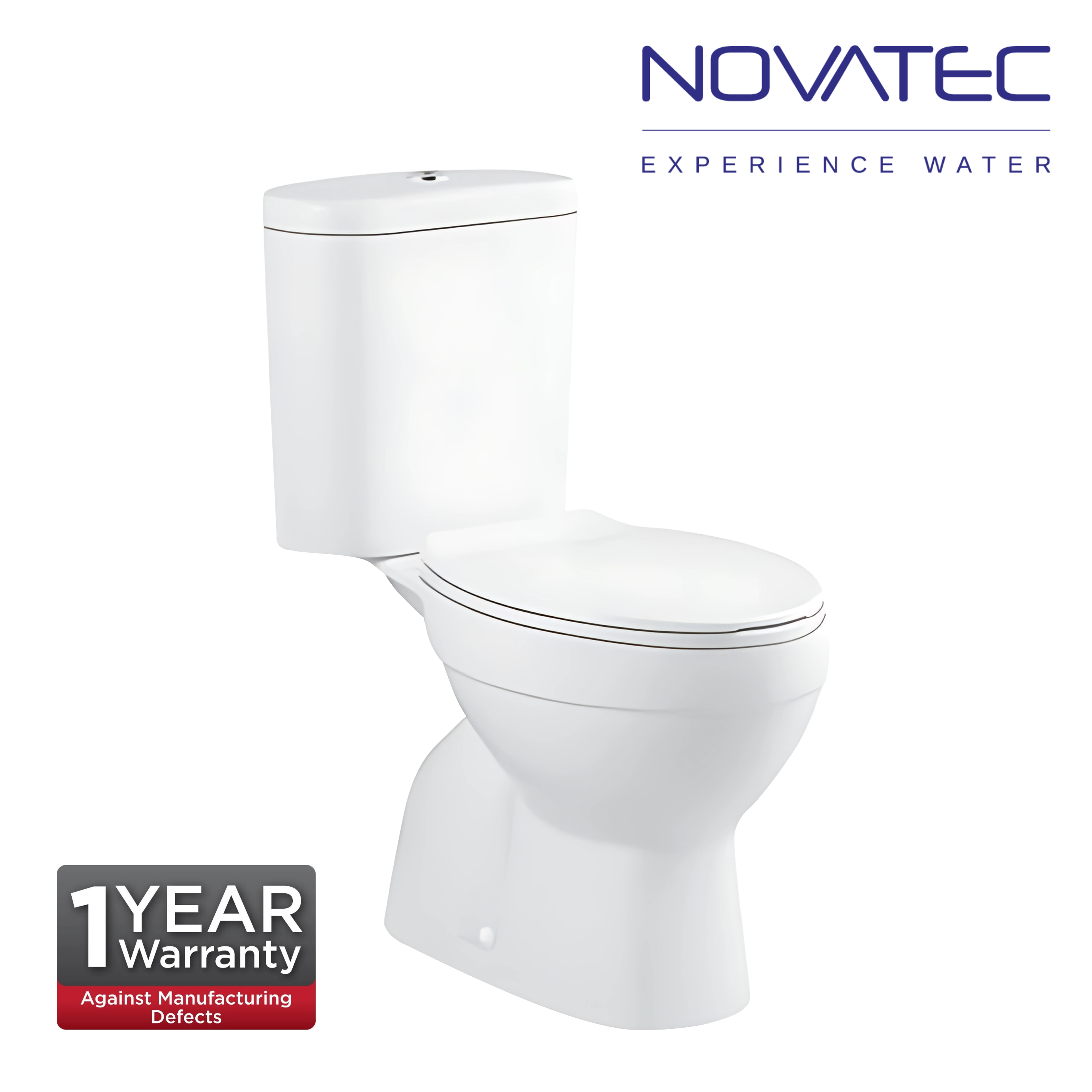 Novatec SW Narva CC Close Couple WashDown Pedestal Water Closet (S)